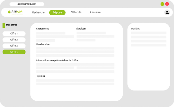 B2PWeb | Inscription B2PWeb